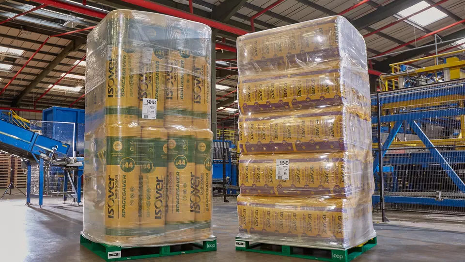 Isover is the first to join The Pallet LOOP's reusable pallet scheme in ...